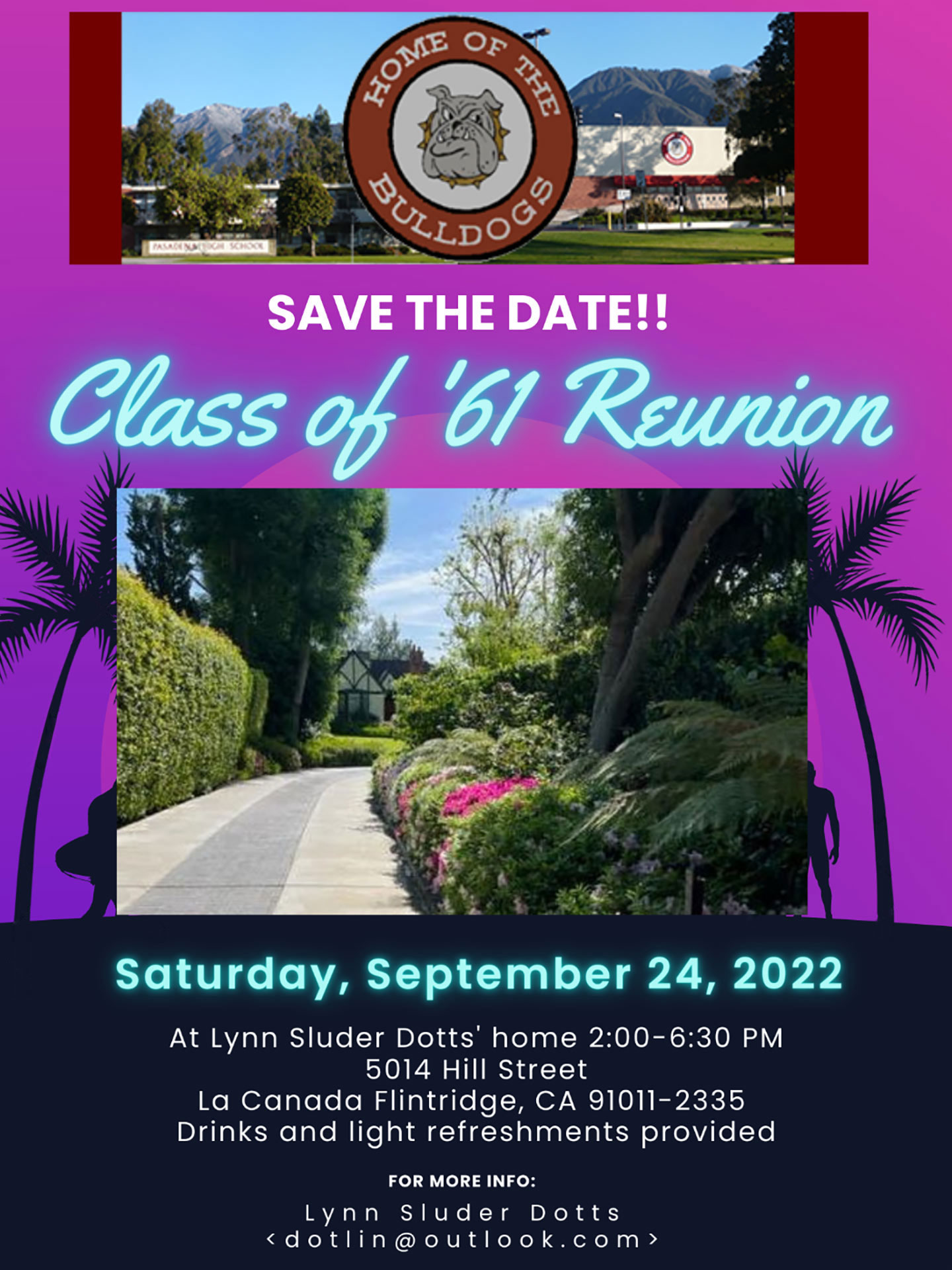 Class of 1961 Reunion - Pasadena High School Alumni Association